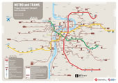 Metro Praga - Mappa della metro di Praga